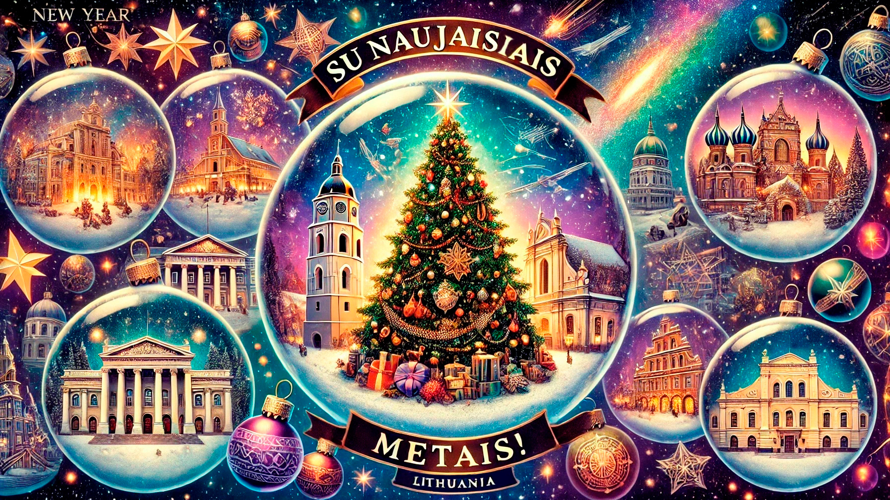 Nuoširdūs ir Prasmingi Naujametiniai Sveikinimai